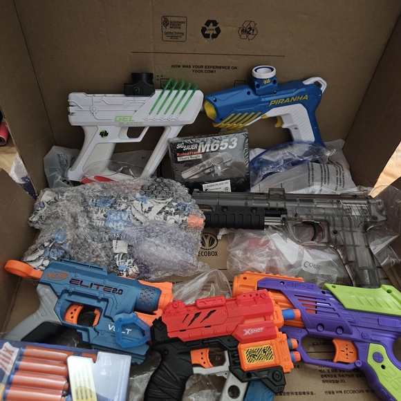 Toys | Colorful Toy Blaster Set | Poshmark